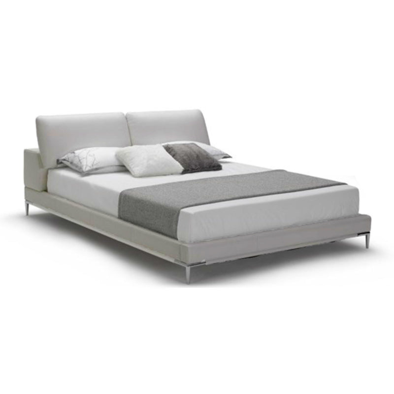 Orsted Queen Bed - Fabric & Leatherette